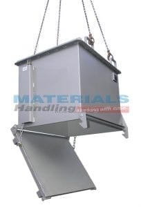 Waste Bins Drop Bottom - Materials Handling