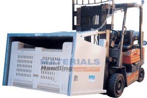 Pallet Bin Tippers Forklift Mounted - Materials Handling
