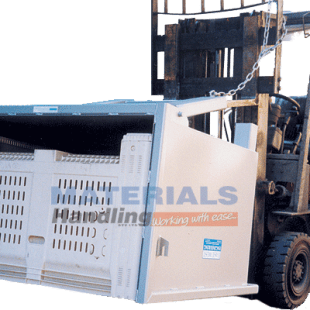 Pallet Bin Tippers Forklift Mounted - Materials Handling