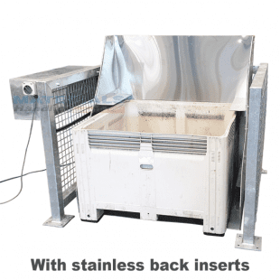 Pallet Bin Tippers Floor Mounted - Materials Handling