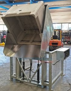 Pallet Bin Tippers Floor Mounted - Materials Handling
