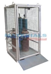 Gas Cylinder Lifting Cage - Secure - Materials Handling