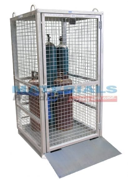 Gas Cylinder Lifting Cage - Secure - Materials Handling