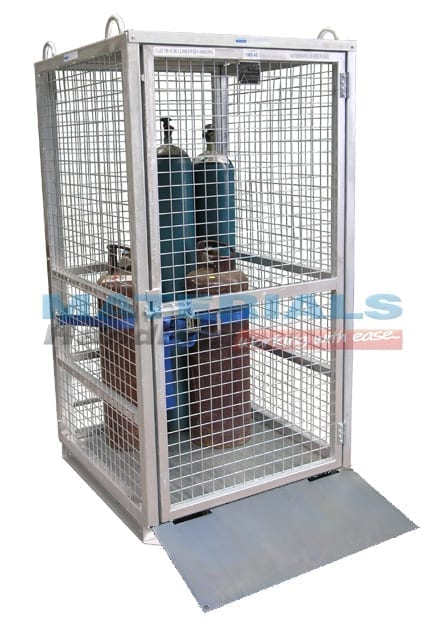 Gas Cylinder Lifting Cage - Secure | Materials Handling