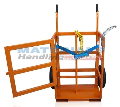 Gas Cylinder Trolley and Lifting Cage | Materials Handling