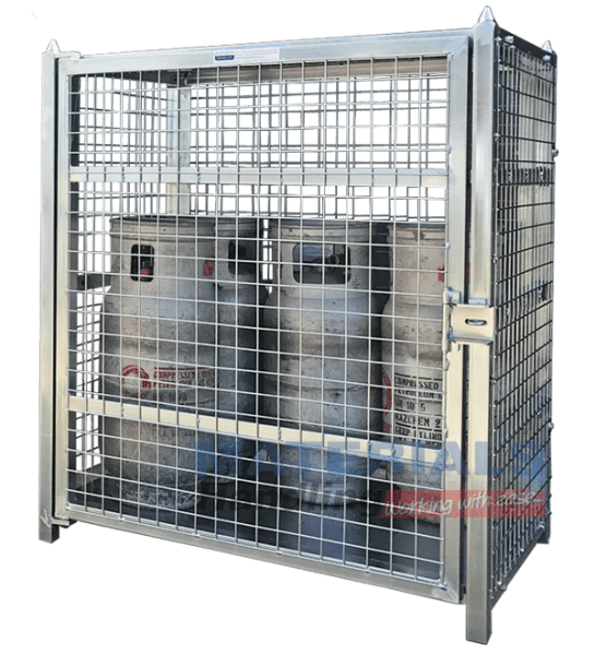 Gas Cylinder Storage Cages - Materials Handling
