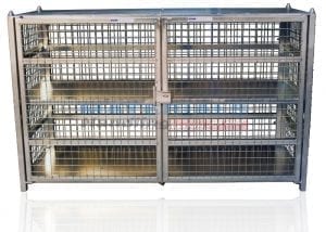 Gas Cylinder Storage Cages - Materials Handling | Storage Cage Experts