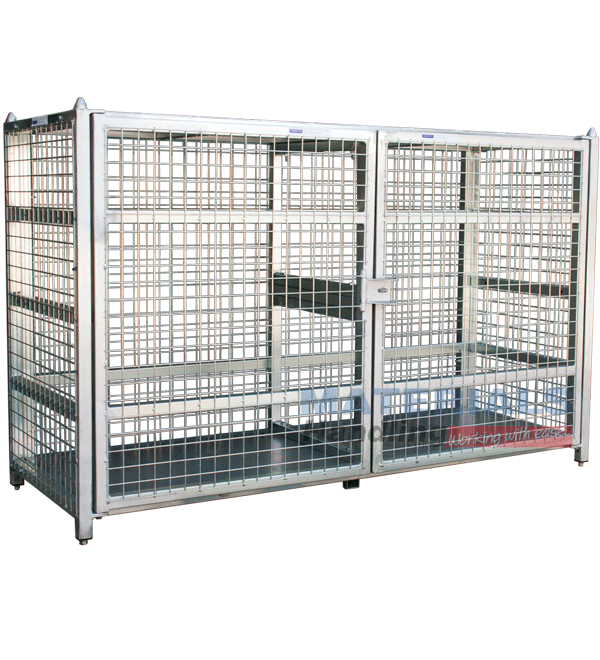 Gas Cylinder Storage Cages - Materials Handling | Storage Cage Experts