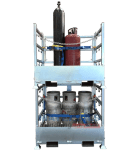 Gas Cylinder Lifting Cage - Materials Handling