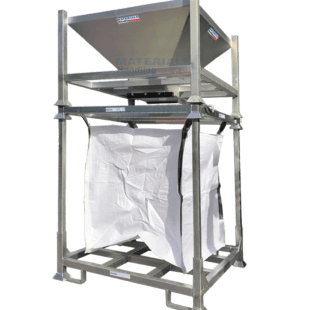 Bulk Bag Hopper and Frame - Materials Handling