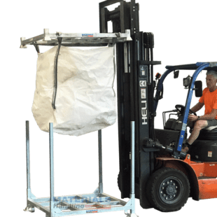 Bulk Bag Hopper and Frame - Materials Handling