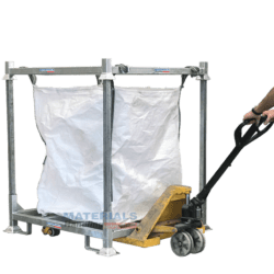 Bulk Bag Hopper and Frame - Materials Handling