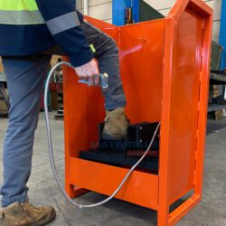 Boot Wash Cleaning Station - Materials Handling