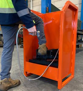 Boot Wash Cleaning Station - Materials Handling