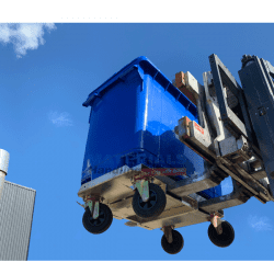 Wheelie Bin Rotator Base - Materials Handling