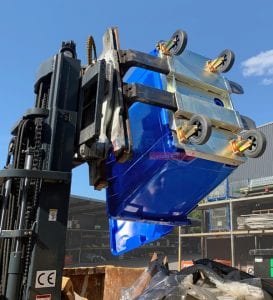 Wheelie Bin Rotator Base - Materials Handling