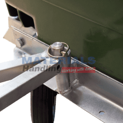 Wheelie Bin Rotator Base | Materials Handling