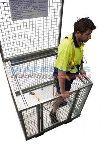 Work Platforms - Forklift Mounted - Materials Handling