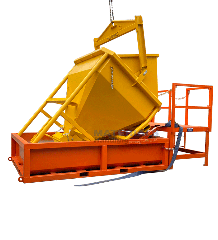 Concrete Kibble Washout Unit - Materials Handling