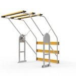 Gates Mezzanine Roll Over Gate - Materials Handling