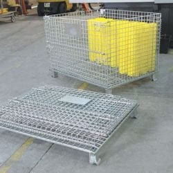 Storage Cage Collapsible Mesh - Materials Handling