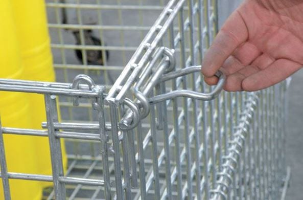 Storage Cage Collapsible Mesh | Materials Handling