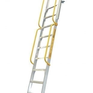 Mezzanine Floor Access Ladder - Mezzalad - Materials Handling
