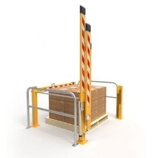 Gates Mezzanine Safety Forklift Loading - Materials Handling