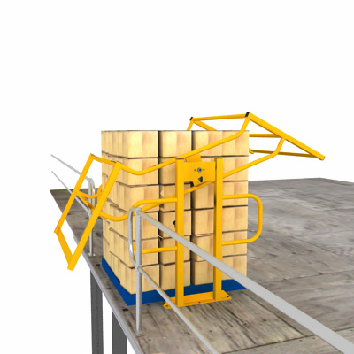 Mezzanine Pallet Safety Gates - Materials Handling