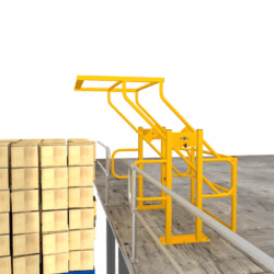 Mezzanine Pallet Safety Gates - Materials Handling