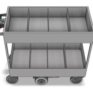Patient Medical Records Trolleys - Materials Handling