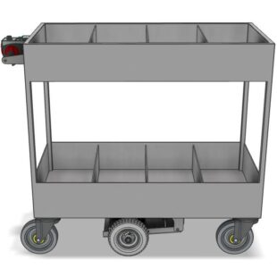Patient Medical Records Trolleys - Materials Handling
