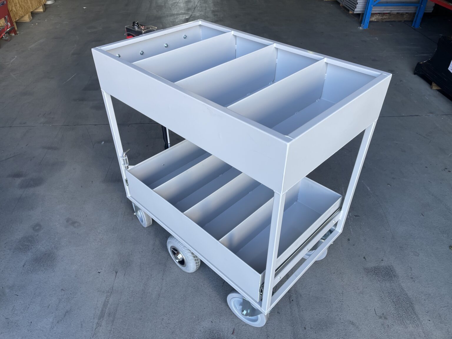 Patient Medical Records Trolleys - Materials Handling