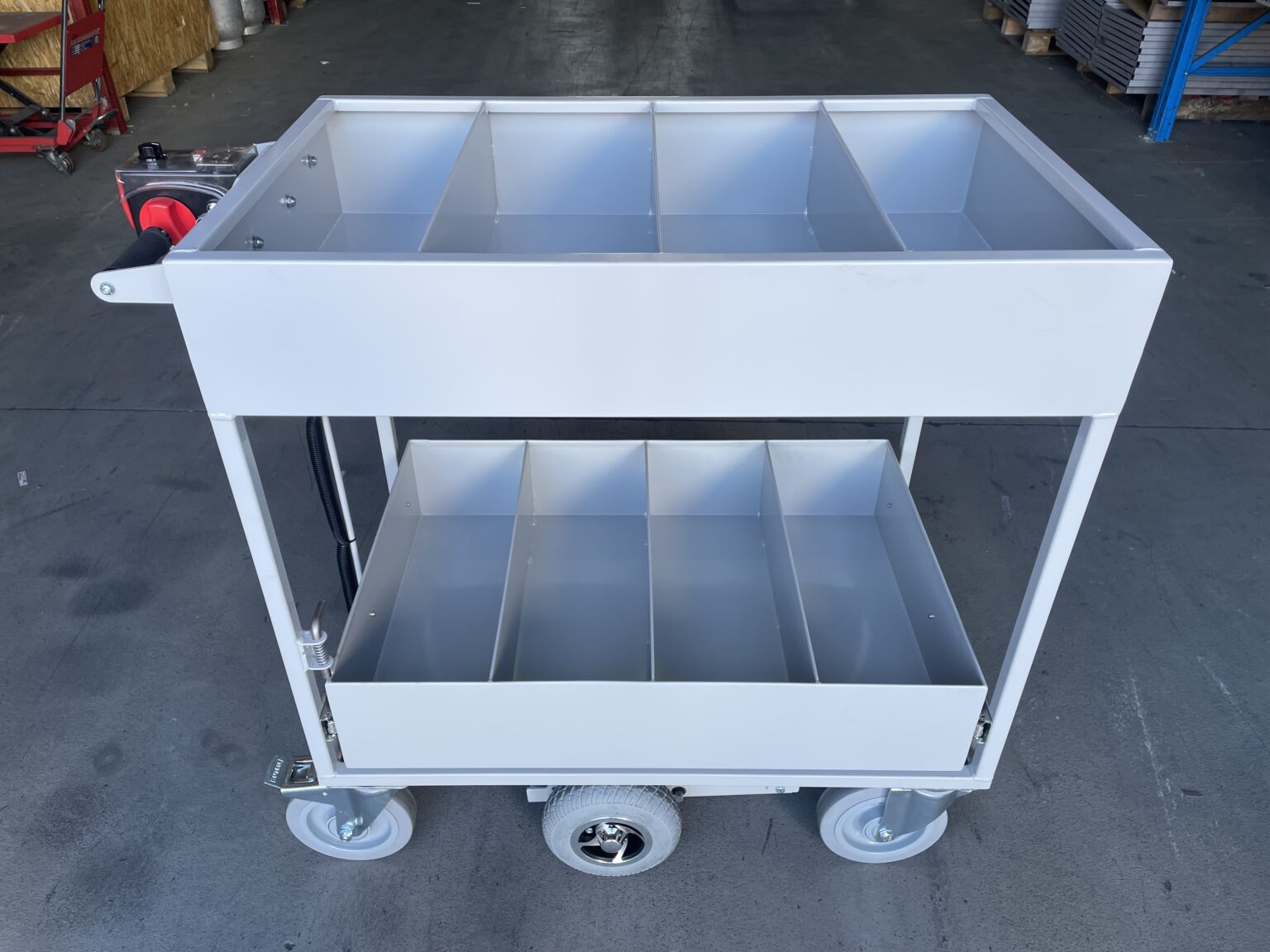 Patient Medical Records Trolleys - Materials Handling