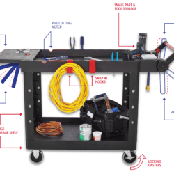 Platform Trolleys Adaptable Work Cart - Materials Handling