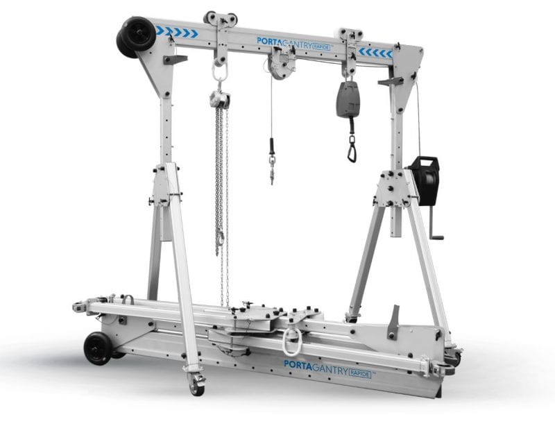 Gantry Cranes Mobile Aluminium Porta-Gantry Rapide - Materials Handling