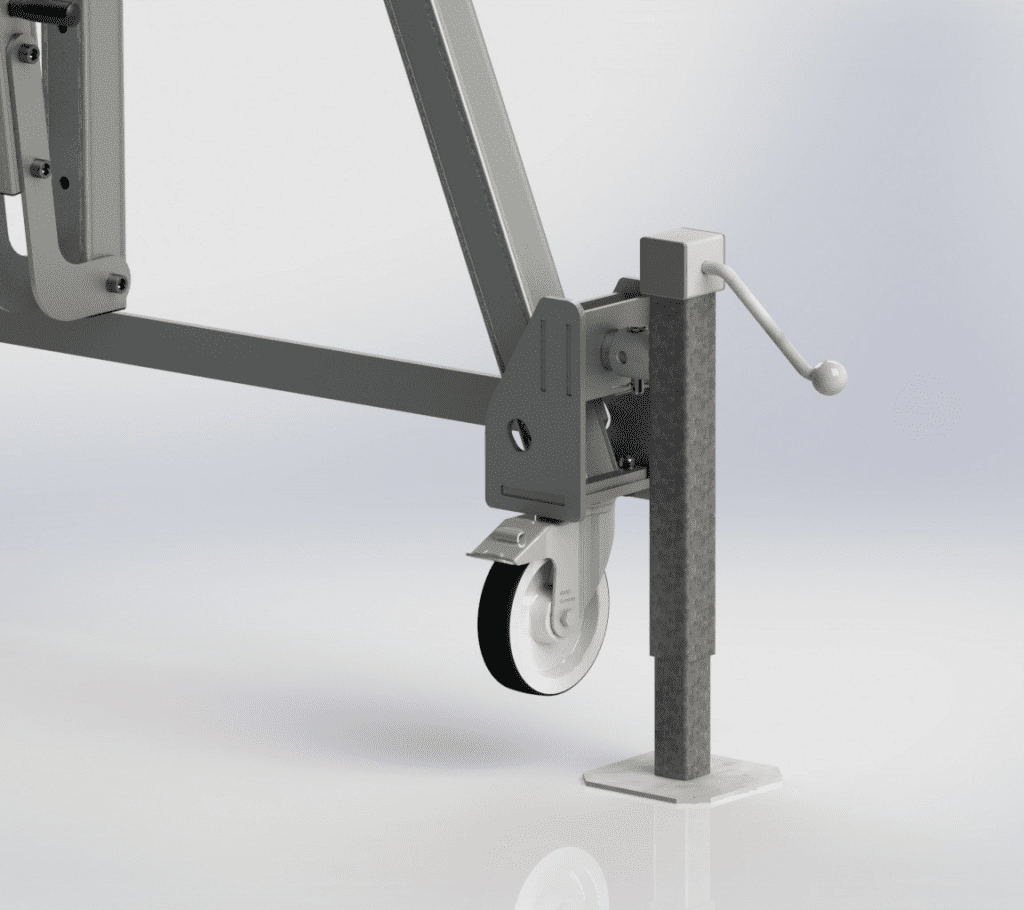 Materials Handling | mobile aluminium gantry crane