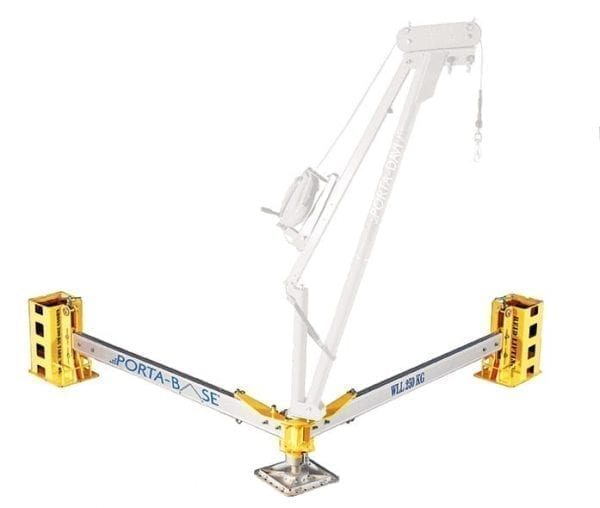Porta-Davit Cranes - Materials Handling