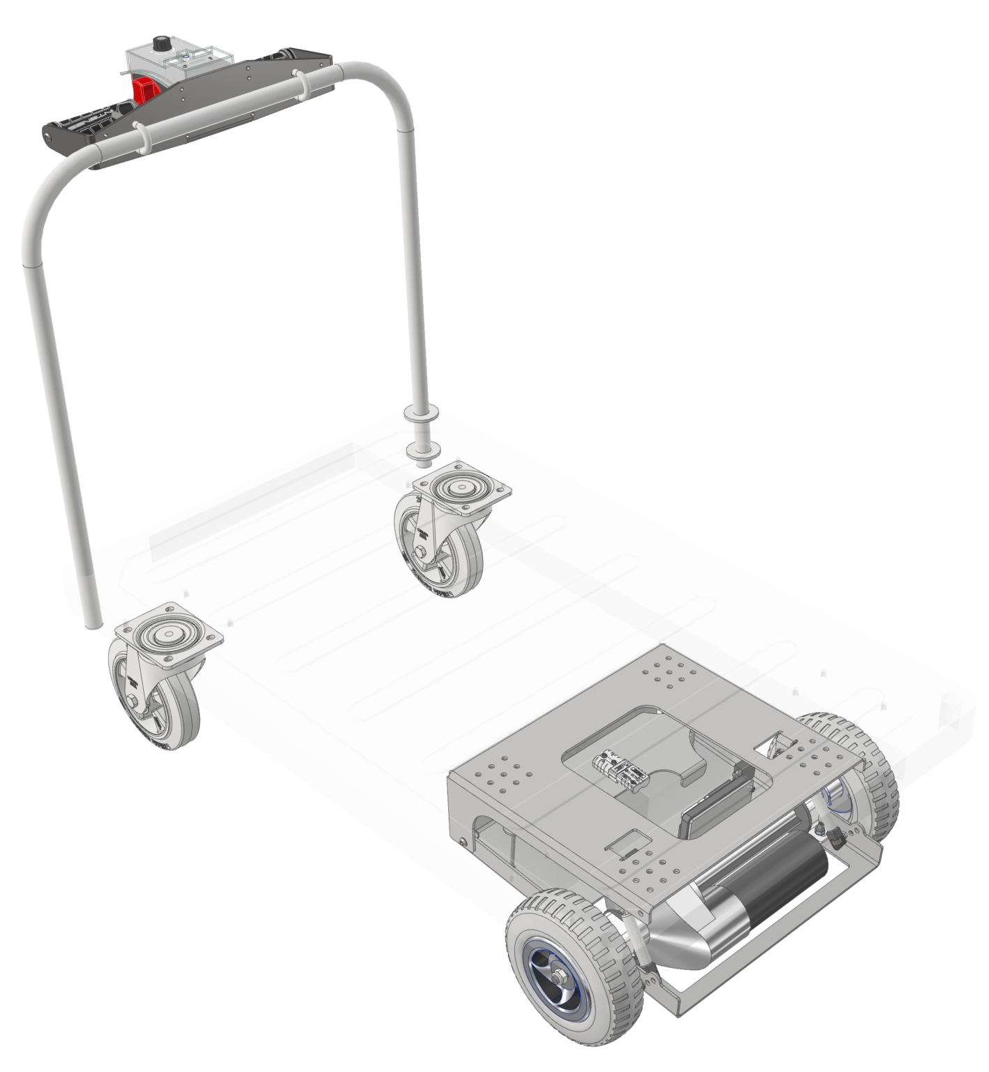 Powered Trolley Bolt On Drive Unit - Materials Handling