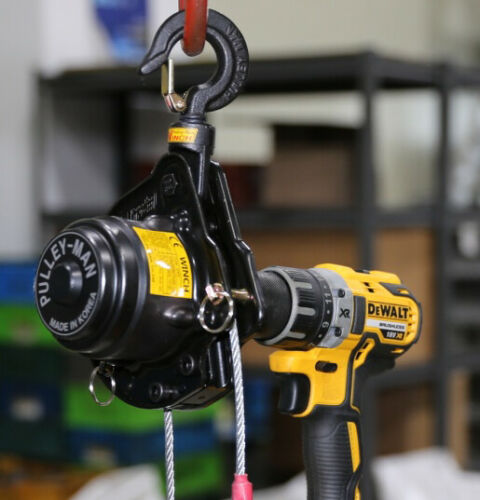 Winch - Portable Pulley-Man | Materials Handling