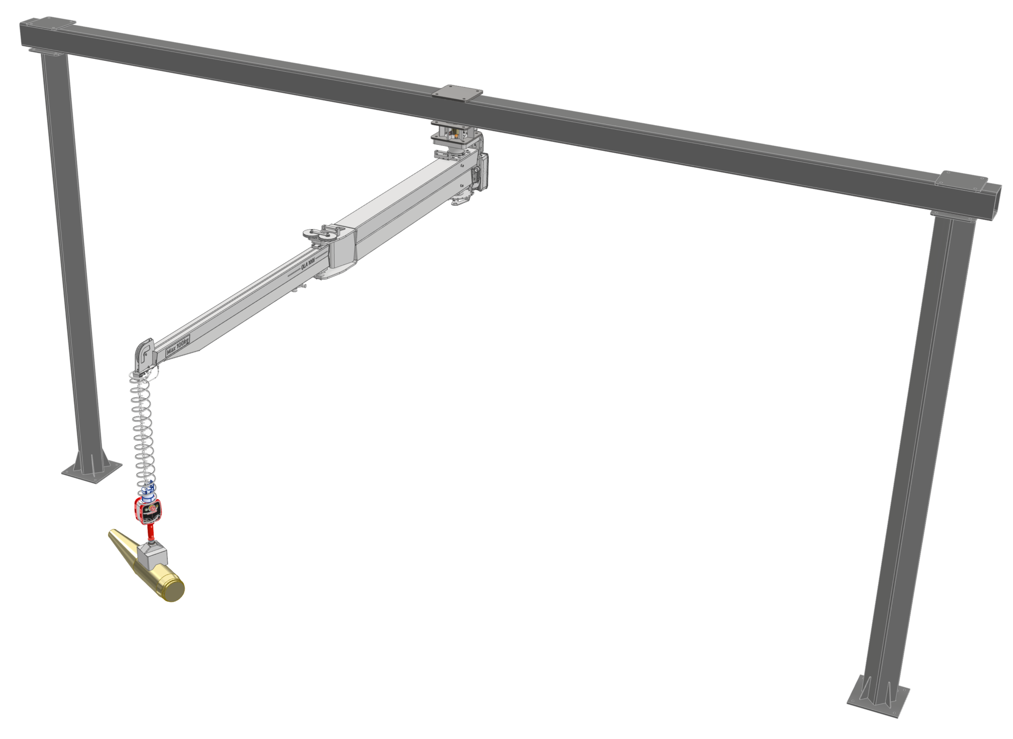 Quick-Lift Arm Overhead Mounted - Materials Handling