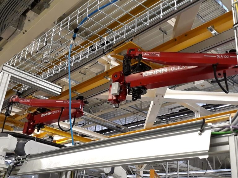 Quick-Lift Arm Overhead Mounted - Materials Handling