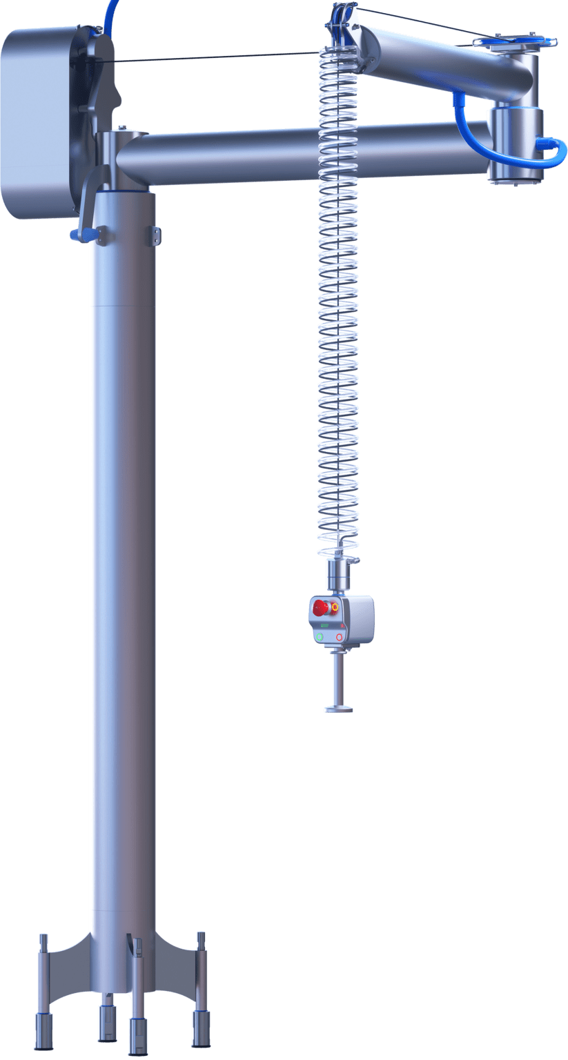 Quick-Lift Arm FOOD GRADE - Materials Handling