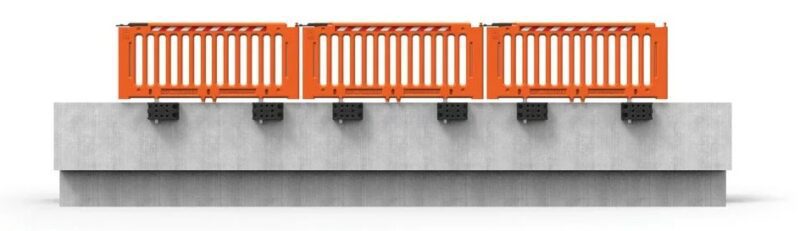 Handrails Removable Dock Barrier - Materials Handling