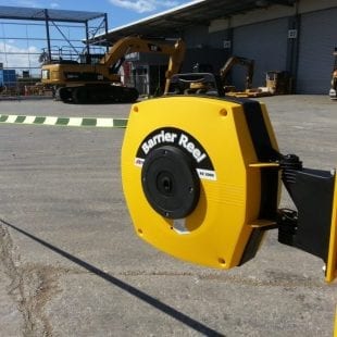 Retractable Barriers Safety Barrier Reel - Materials Handling