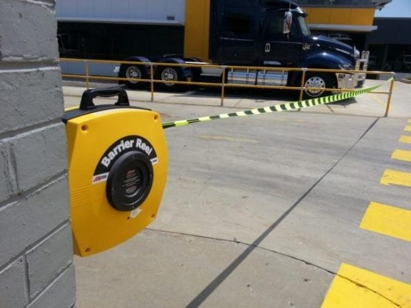 Retractable Barriers Safety Barrier Reel - Materials Handling
