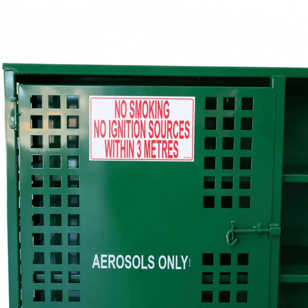 Aerosol Can Storage Cages - Materials Handling