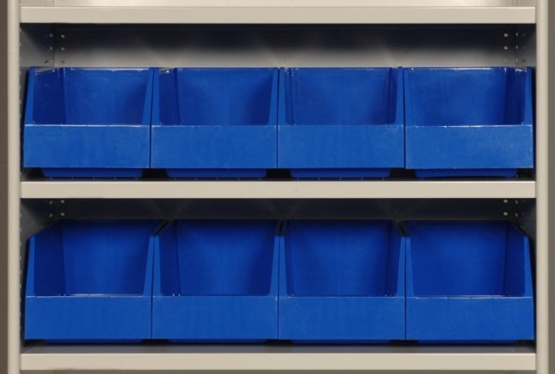 Parts Trays and Shelving Kits - Materials Handling