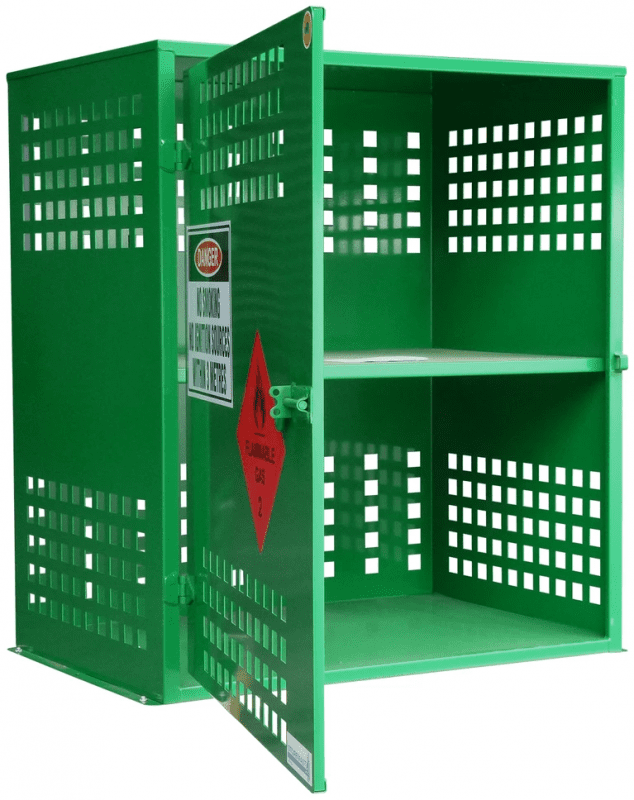 LPG Gas Cylinder Storage - Materials Handling