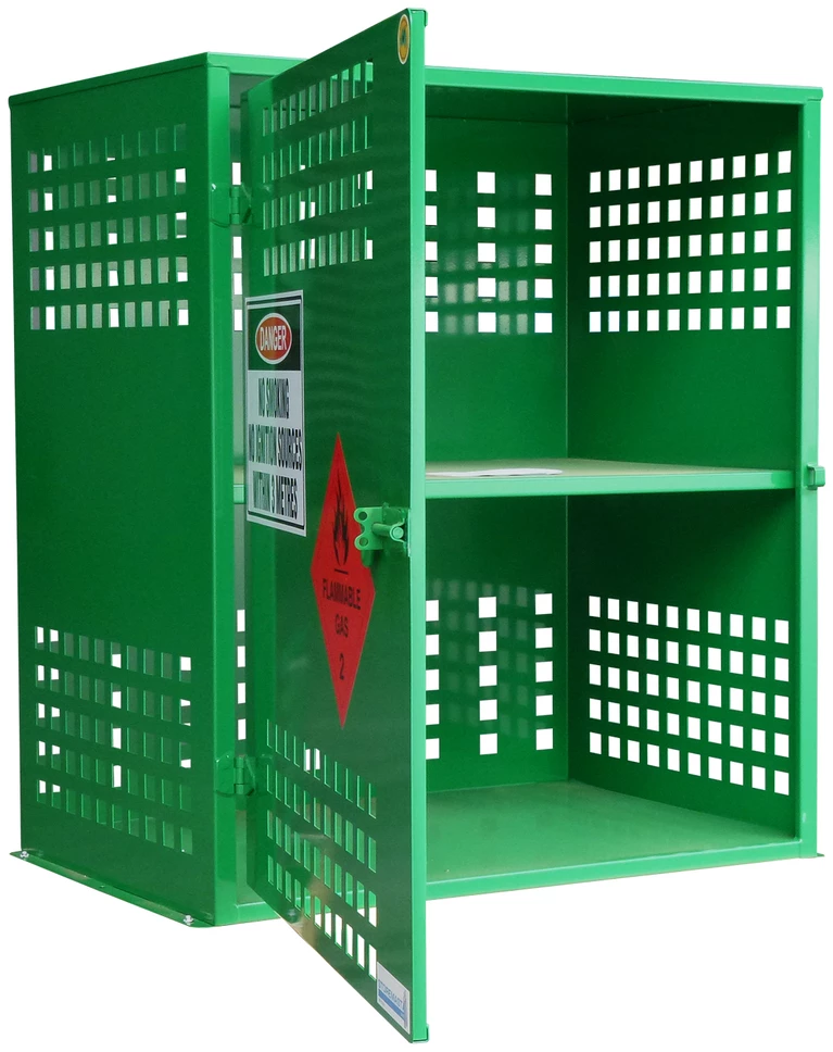LPG Gas Cylinder Storage - Materials Handling